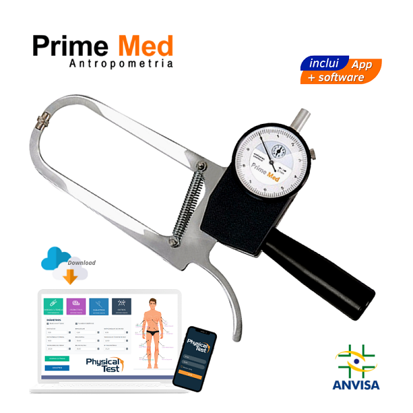 Adipometro, Plicômetro, Caliper Cientifico Terrazul A10 | PRIME MED